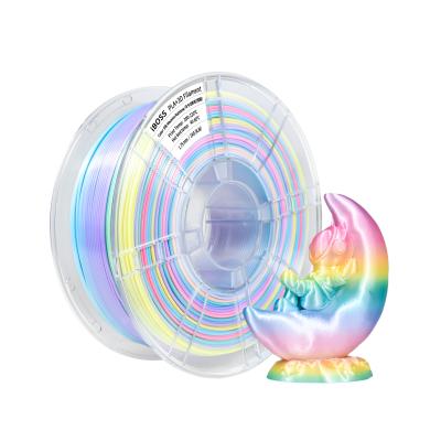 China iBOSS PLA+ High Quality 3D Printer Filament Silk Macaroon Rainbow 1.75mm Toughness Enhanced for sale