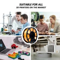China iBOSS  PLA+ Filament 100% Bubble Free Toughness Enhanced Glitter Orange For 3D Printing for sale