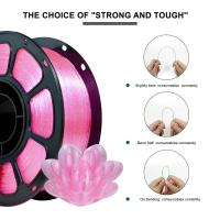 China IBOSS Glitter Pink PLA+ Filament 100% Bubble Free Toughness Enhanced  For 3D Printing Filament for sale