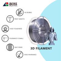 China iBOSS 3D Printing Filament  Silk Silver PLA+ Filament 3D Printer Toughness Enhanced PRO Direct for sale