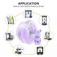China iBOSS High Toughness 3D Printer Filament PLA+ Gradient Purple White Filament for sale