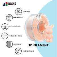 China iBOSS PLA+ Filament Gradient Orange White 1kg 3d Printing Filament for sale