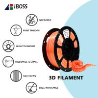 China Eco Friendly 3D Printer Filament Silk Dual Rose Red Yellow 1.75mm PLA+ Filament for sale