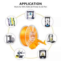 China 1000g PETG Filament Pearlescent Gold 1.75mm 3D Printing Filament for sale