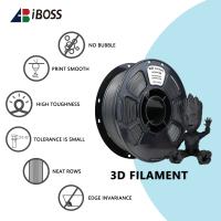 China Matte Black PLA Filament 1.75mm For 3d Printing Filament for sale