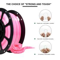 China IBOSS PLA+ High Quality Dual Color  Silk Babi Pink 1.75mm Toughness Enhanced 3D Printer Filament for sale