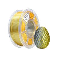 China High Strength PLA+ Filament  Silk Dual Gold Silver 3D Printer Filament 1.75mm for sale