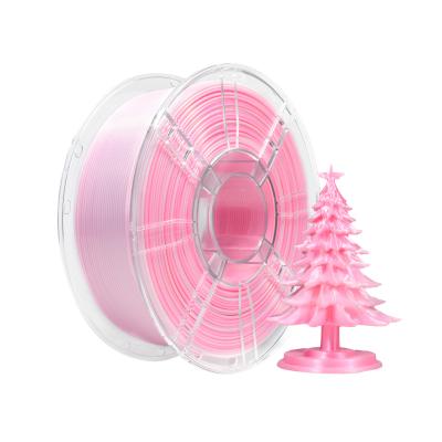 China PLA+ High Strength Dual Color Gradient Pink White Filament 1.75mm 3d Printing Filament for sale