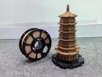 China iBOSS High Toughness PLA+ Filament For Ebon Wood 1.75mm Bubble Free 3D Printing Filament for sale