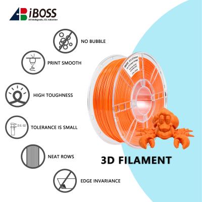 China 3D Printing Filament Orange PETG Filament 1.75mm 1kg FDM Forming Technology for sale
