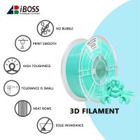 China 3D Printer Filament 1.75 PETG Mint Green 1kg Toughness Enhanced Customized Request for sale