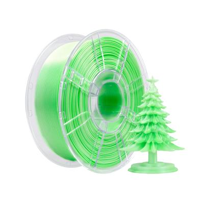 China PLA High Strength Filament Gradient Green White Filament 1000g 3d Printing Filament for sale