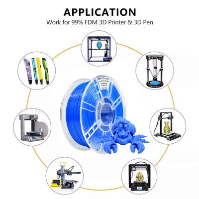 China 3d Printing Filament 1.75mm PETG Dark Blue  1.75mm Toughness Enhanced 3D Printer for sale