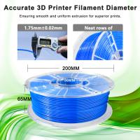 China 3d Printing Filament 1.75mm PETG Dark Blue  1.75mm Toughness Enhanced 3D Printer for sale