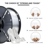 China 3D Printer Filament Color Transparent 1000g PETG Filament for sale