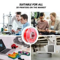 China 3d Printing Filament 1.75mm Red PETG Filament  Toughness Enhanced 3D Printer 1000g for sale