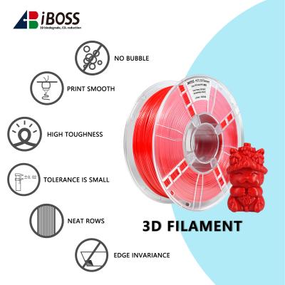 China 3d Printing Filament 1.75mm Red PETG Filament  Toughness Enhanced 3D Printer 1000g for sale