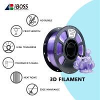 China IBOSS 3D Printing Filament 1.75mm Flash Point Purple PETG Filament for sale