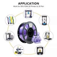 China IBOSS 3D Printing Filament 1.75mm Flash Point Purple PETG Filament for sale