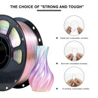 China Iboss High Strength PLA+ Filament Glitter Rainow  3D Printing Filament ROHS Compliant for sale
