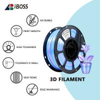 China iBOSS 3D Printer Filament Silk Gradient Purple Blue 1.75mm Dimensional Accuracy +/- 0.02mm for sale