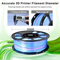 China PLA+ High Strength Filament 1kg Gradient Purple Blue Filament 1.75mm 3d Printing Filament for sale