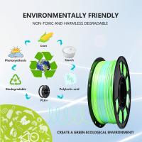 China PLA High Strength Filament 1000g Gradient Blue Green 1.75MM 3d Printing Filament for sale