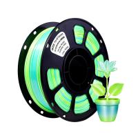 China PLA High Strength Filament 1000g Gradient Blue Green 1.75MM 3d Printing Filament for sale