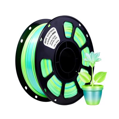 China PLA High Strength Filament 1000g Gradient Blue Green 1.75MM 3d Printing Filament for sale