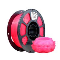 China Temperature Color Change PLA+ Filament Red to Pink 1.75mm 1KG 3D Printer Filament Color Changing  FDM 3D Printing Material for sale