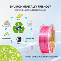 China PLA+ Filament Four-Color Rose Red Gold Silver Copper 1.75mm FDM Forming Technology 3d Printing Filament for sale