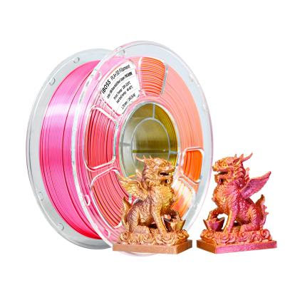 China PLA+ Filament Four-Color Rose Red Gold Silver Copper 1.75mm FDM Forming Technology 3d Printing Filament for sale