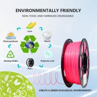 China 3D Printer 1kg Temperature Color Change Filament Red To Pink  1.75mm PLA+ Filament for sale