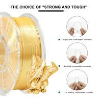 China 3D Printed Filament  High Strength  1.75mm Silk Vine Yellow  PLA+ filamentnt 1000g for sale