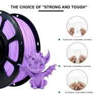China Matte Filament 3D Printing Filament Matte Lilac Purple  PLA+ Filament 1000g 3d Printer for sale