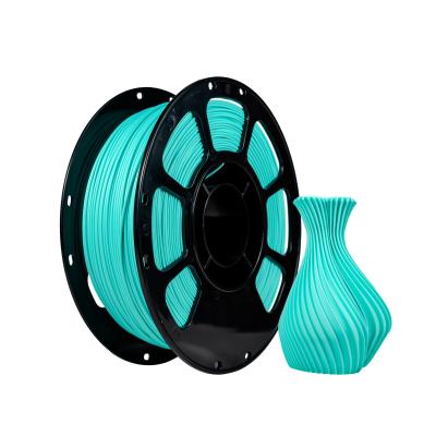 China PLA+ Matte Mint Green 3D Printing Filament 1000g Printing Temperature 210-230℃ Custom for sale