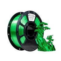 China Wholesale PLA+ Silk 3D Printer Filament  Silk Green 1.75mm 3D Printing Material 1000g for sale