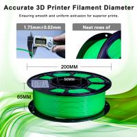 China iBOSS PLA+Filament 3D Printing Filament PLA+  Bamboo Green 3D Filament 1.75mm 1kg for sale