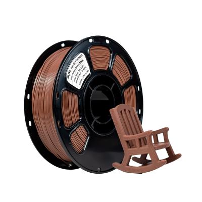 China Iboss Toughness Enhanced 3D Printer Filament Chestnut Brown Professional PRO PLA+ Filament for sale
