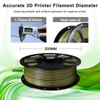 China iboss 1000g PLA+ Filament Dear Green 1.75mm FDM Forming Technology 3d Printing Filament for sale
