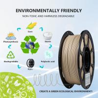 China iBOSS PLA+ 3D Printer Filament 1.75mm Matte Wood 1kg Spool for sale