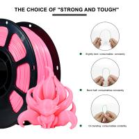 China iboss High Toughness PLA+ 3D Printer Filament 1.75mm Mark Pink for sale