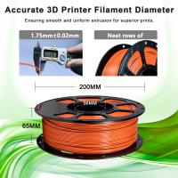 China iboss Coconut Brown PLA+ Filament 1.75mm 1kg for FDM 3D Printers for sale