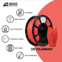 China iBOSS 3D Printer PLA+ Filament Matte Red 3d Printing Filament 1.75mm 3d Printing Filament for sale