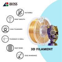 China iboss 1000g PLA+ Filament Silk Dual Color Purple Gold  1.75mm FDM Forming Technology 3d Printing Filament for sale