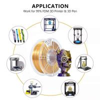 China iboss 1000g PLA+ Filament Silk Dual Color Purple Gold  1.75mm FDM Forming Technology 3d Printing Filament for sale