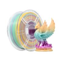China Iboss High Quality 1.75mm Morandi Rainbow 3D Filament 1kg  PLA+ Filament Decorative Rainbow 3D Printing Filament for sale