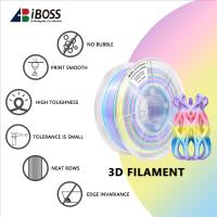 China 1.75mm PLA+ Silk Filament 1kg Silk Macaron Rainbow Filament 3d Printing Filament for sale