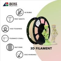 China PLA Matte 3D Printing Filament 1000g Matte Pink Green 1.75mm PLA+ Dual Color Filament3D Printing Consumable for sale