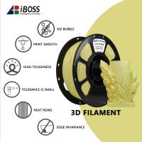 China Iboss 3d Printer PLA Plus Filament Matte Yellow1.75mm FDM Forming Technology 3d Printing Filament for sale